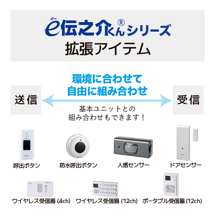 人感センサー | 介護用品の「e伝之介くんストア」